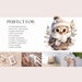 Winter Woodland Animals Clipart Bundle Watercolor Christmas Forest Bear ...