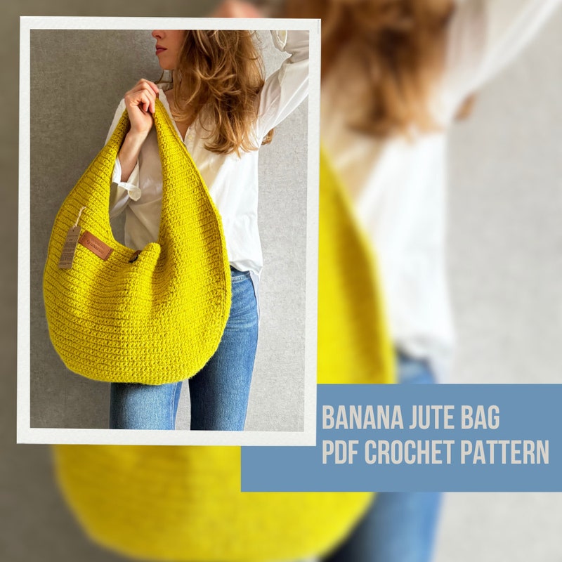 Banana Bag Crochet Pattern - Etsy