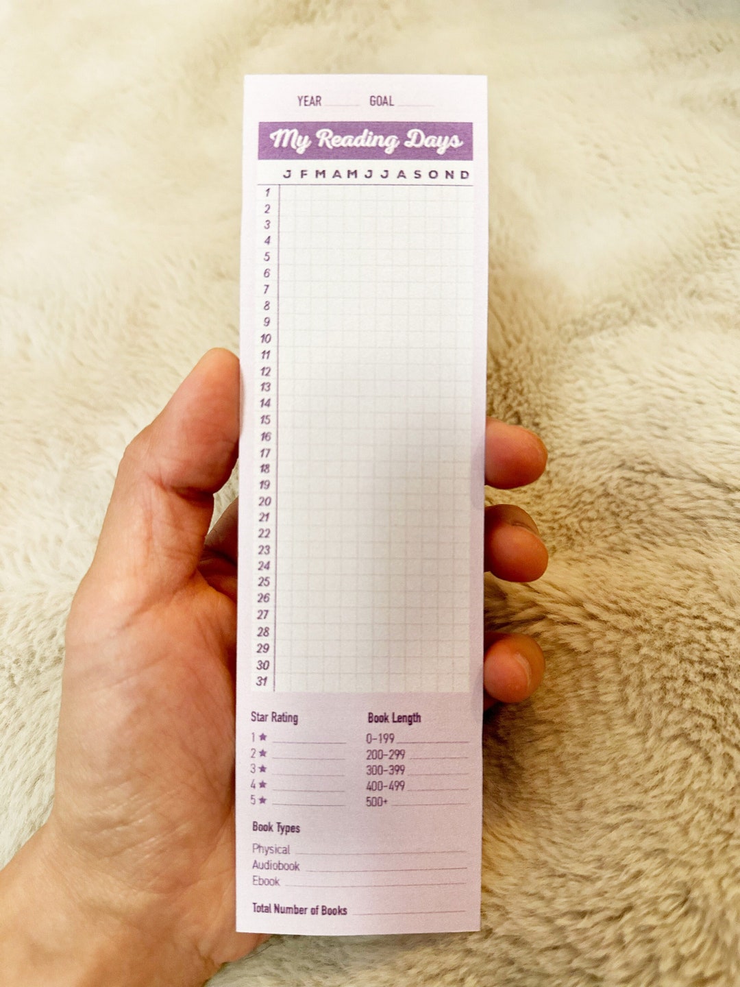 Reading Tracker Bookmark | Book Journal | Track Progress | Read Book ...