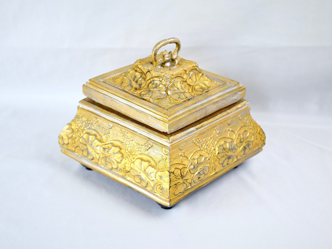 Vintage, Upcycled, Keepsake Box - Etsy