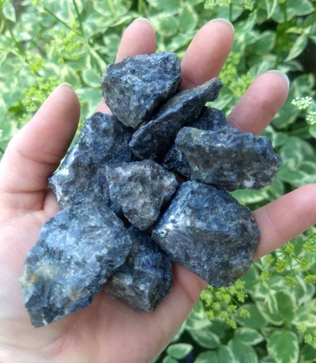 Mystic Merlinite Indigo Gabbro Metaphysical Stone Crystal Psychic ...