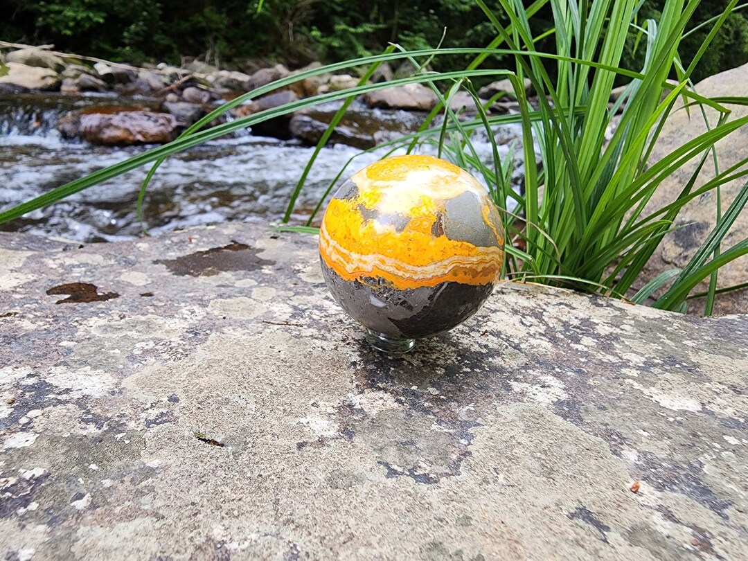 Bumblebee Jasper Sphere Bumblebee Stone Crystal Ball Crystal Sphere ...
