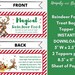 Printable Christmas Treat Bag Topper Holiday Bag Topper - Etsy