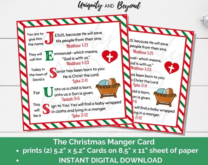 Nativity Poems for Kids {6 Easy to Read Poems in Color and B/W ...