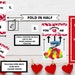 Printable Valentine's Day Treat Bag Topper, Valentine Bag Toppers ...