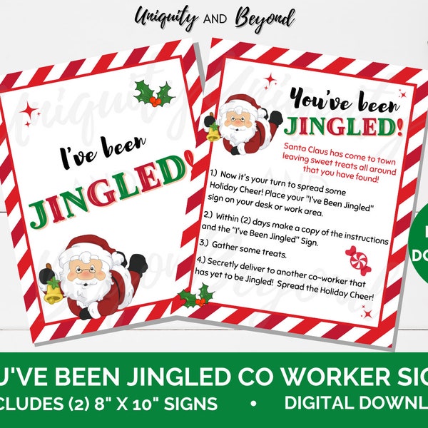 You've Been Jingled - Etsy