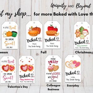 Valentine's Day Cookie Tags, Cookie Tags, Friends Valentine's Day ...