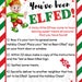 We've Been Elfed Sign, You've Been Elfed, Christmas Games, Christmas ...