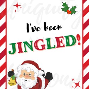 We've Been Jingled Sign, You've Been Jingled, for Co Worker, Co Worker ...