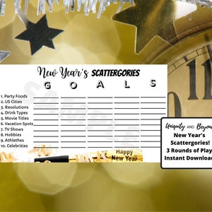 New Years Games, New Years Eve Games, New Years Activities, New Years ...