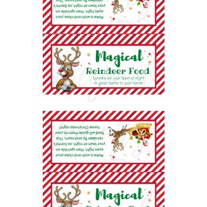 Printable Christmas Treat Bag Topper, Holiday Bag Topper, Holiday ...