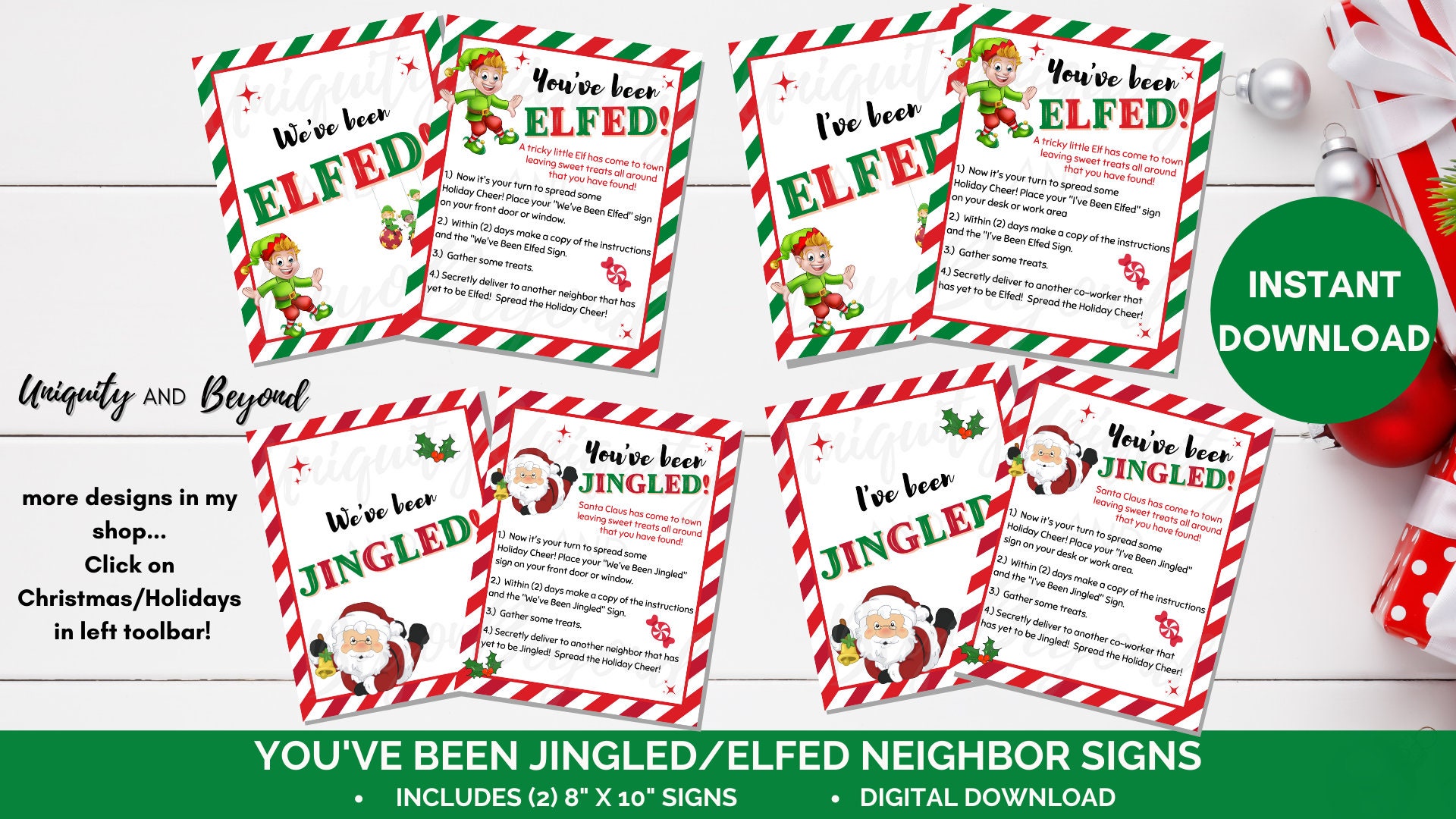 We've Been Jingled Sign You've Been Jingled for Co - Etsy