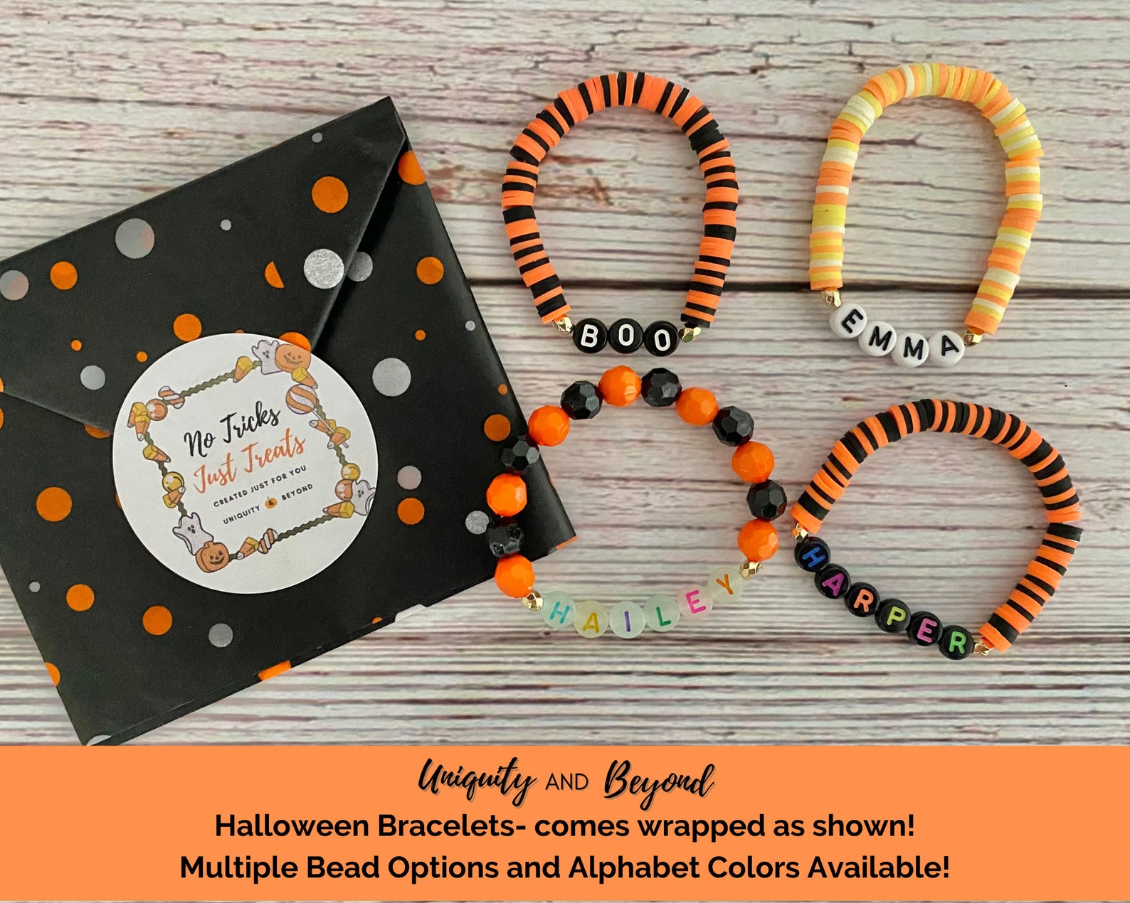 Halloween Bracelet Halloween Party Halloween Birthday Gift - Etsy