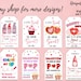 Valentine's Day Ring Pop Tags You're a Gem of a - Etsy