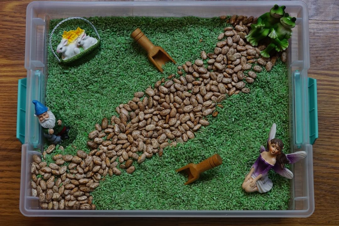 Fairy Garden Sensory Bin - Etsy