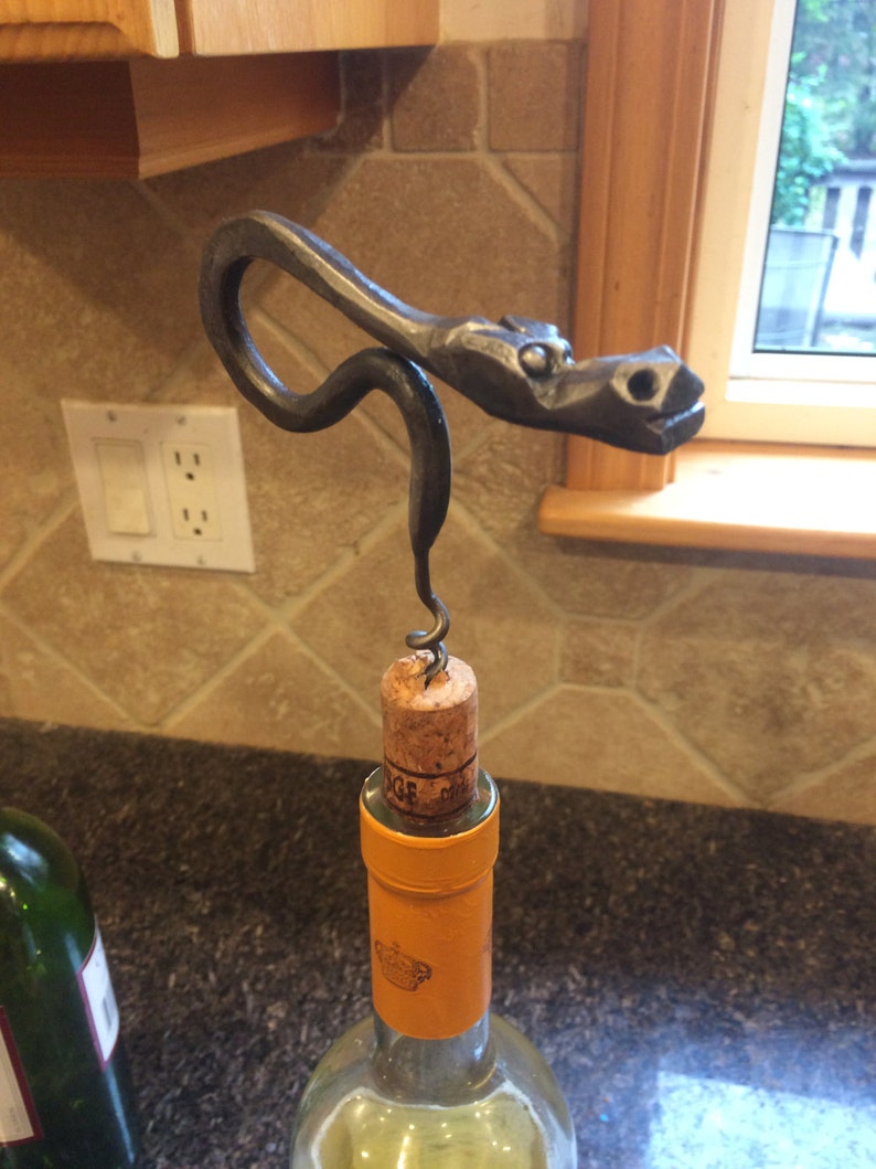 Handmade Dragon Cork Screw - Etsy