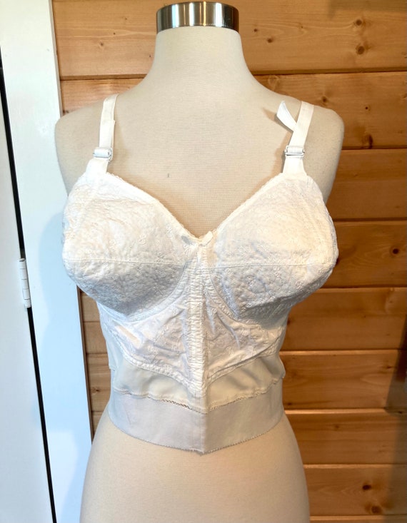 Vintage 1960s Jantzen Longline Bullet Bra 40 C Gem