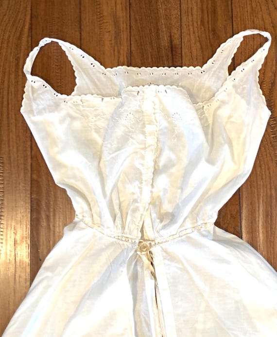 Antique 1900s Victorian split bottom 1 piece bloomers… - Gem