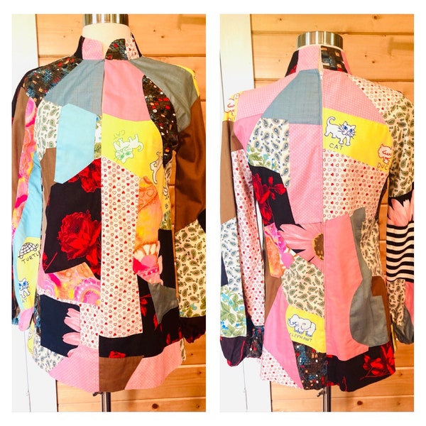 Patchwork Tunic - Etsy