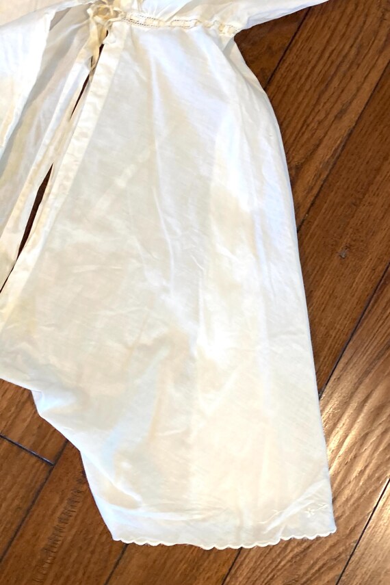 Antique 1900s Victorian split bottom 1 piece bloomers… - Gem