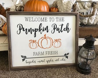 Fall sign | Etsy