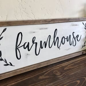 Farmhouse Sign | Fixer Upper Style | Farmhouse Decor | Shabby Chic - Etsy