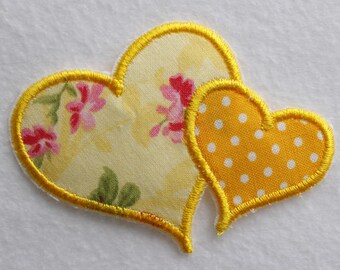 Heart patches | Etsy