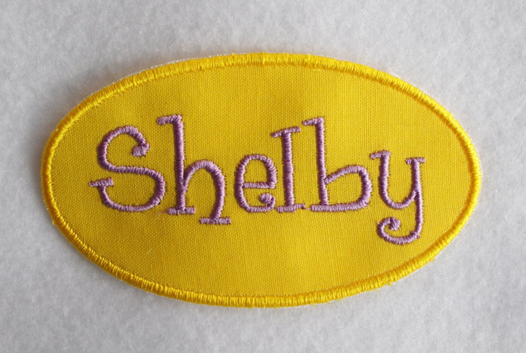 Name Patch, Name Applique, Personalized Patch, Personalized Applique ...