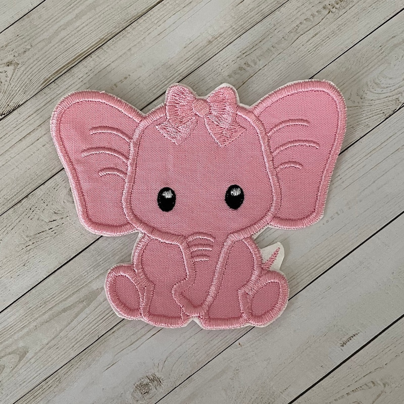 Elephant Applique - Etsy