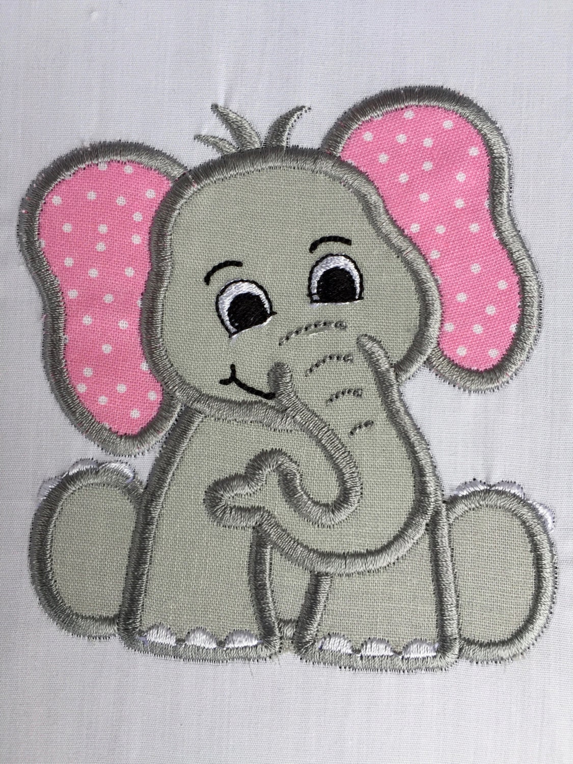Elephant Patch Elephant Applique Embroidered Elephant Iron | Etsy