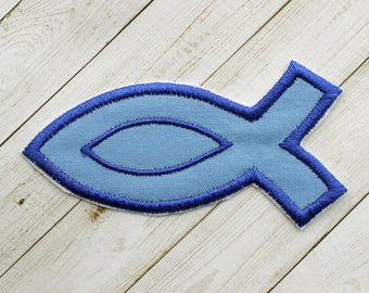 Christian Fish Patch | Etsy