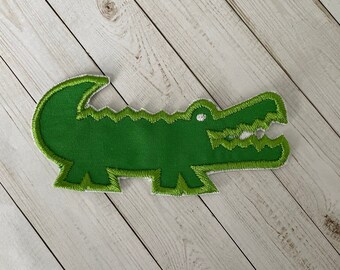 Alligator Applique - Etsy