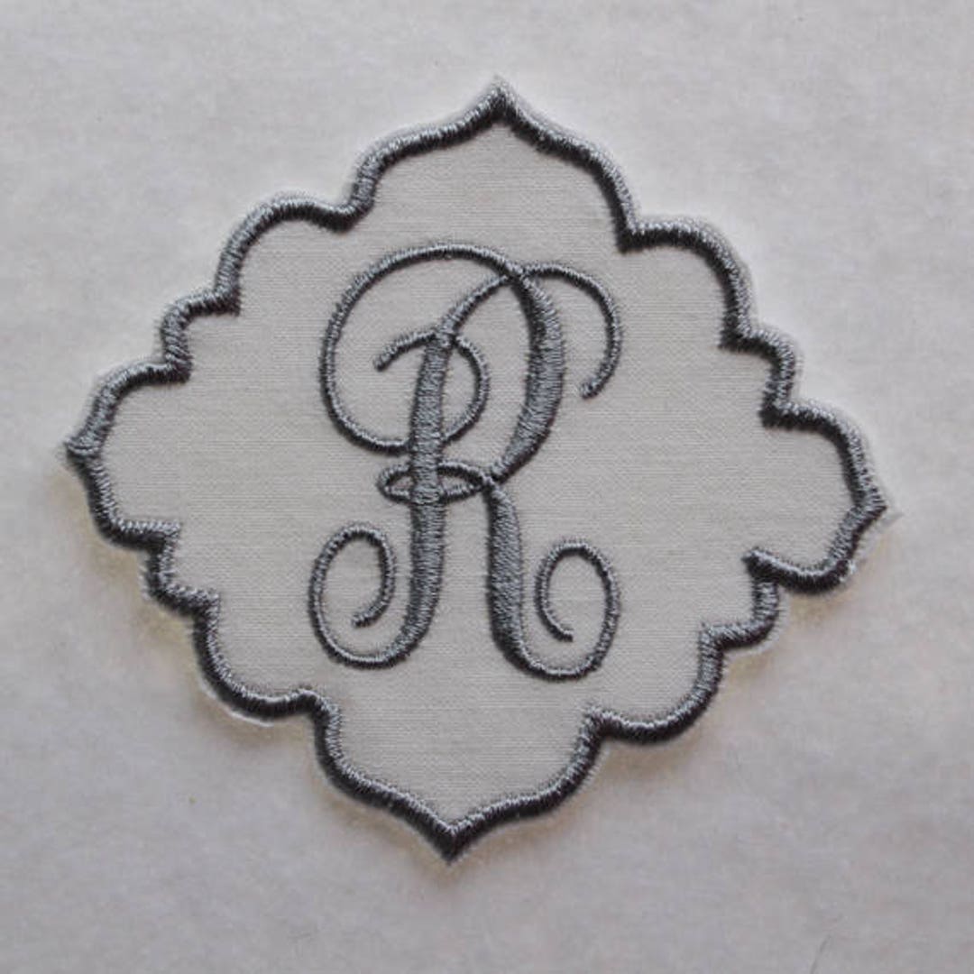 Initial Patch Personalized Name Patch Fabric Patch Iron on - Etsy