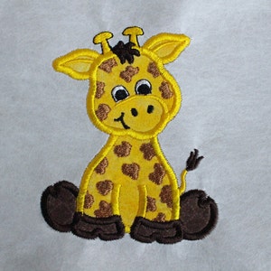 Baby Giraffe Patch Giraffe Applique Embroidered Giraffe - Etsy