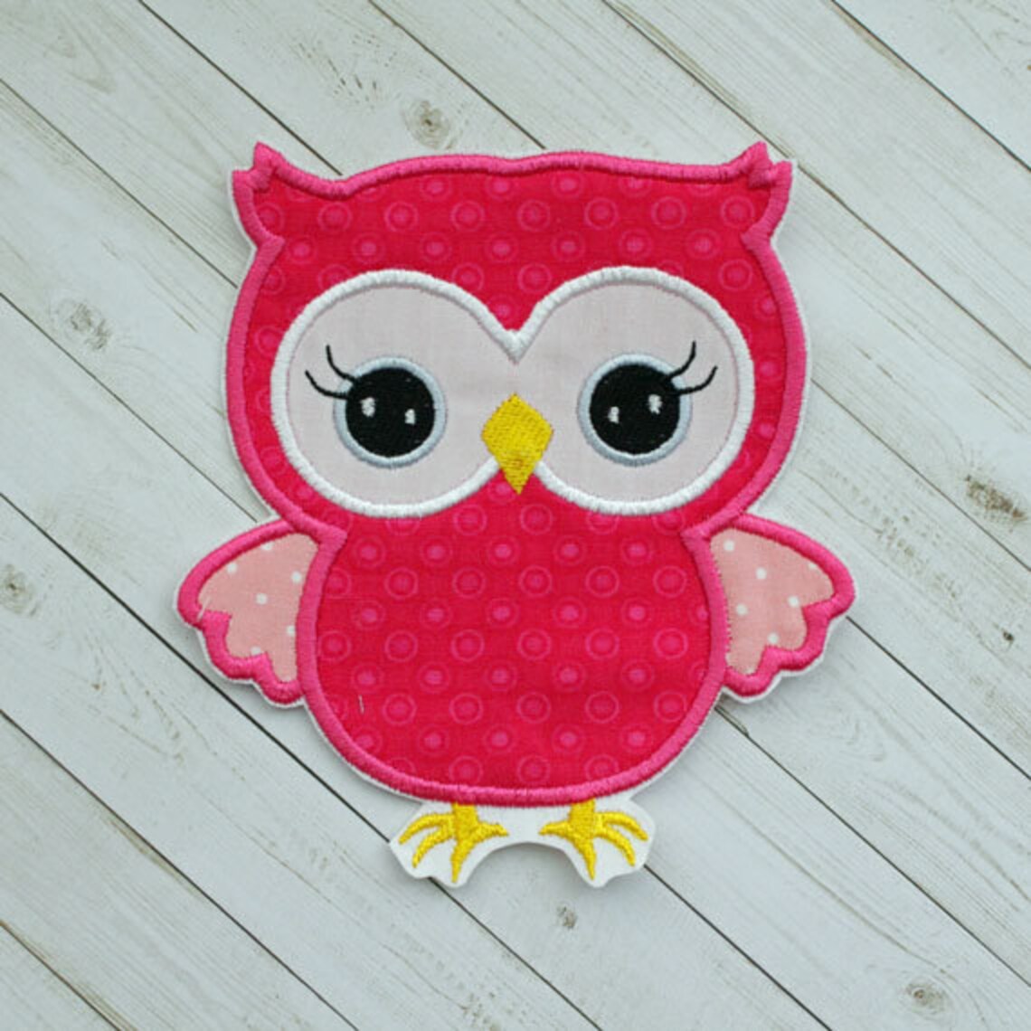 Owl Patch Owl Applique Embroidered Owl Iron On Patch | Etsy