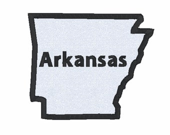 ARKANSAS STATE Flag PATCH Iron-on Embroidered Applique Top Quality - Etsy