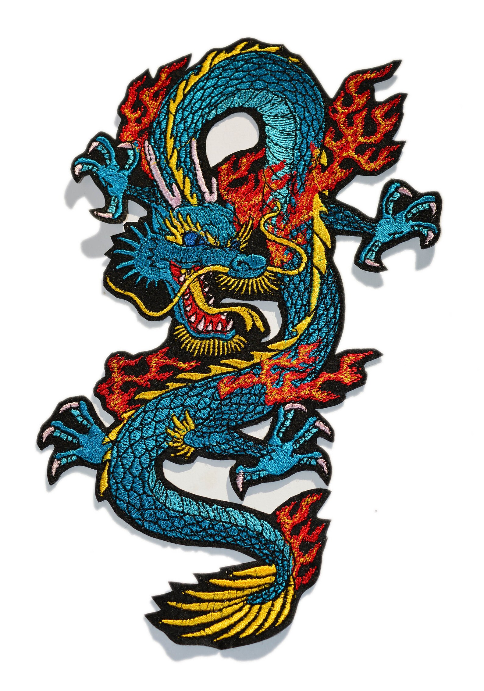 Big Embroidered Dragon Patch Dragon Patches Iron On Patch | Etsy