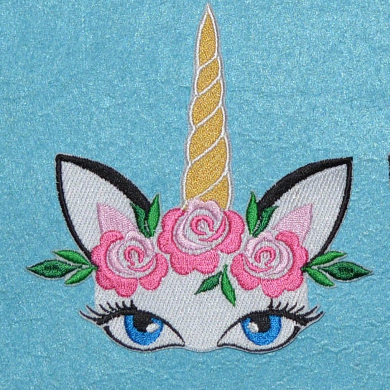Unicorn Embroidered Patch Unicorn Iron On Patch Patches With Etsy