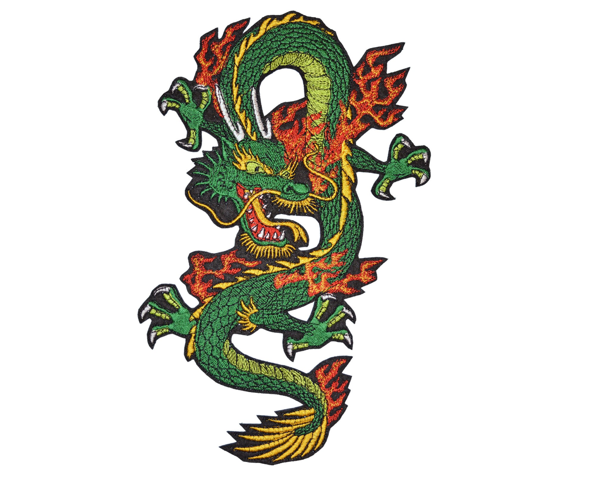 Big Embroidered Dragon Patch Dragon Patches Iron on Patch - Etsy UK