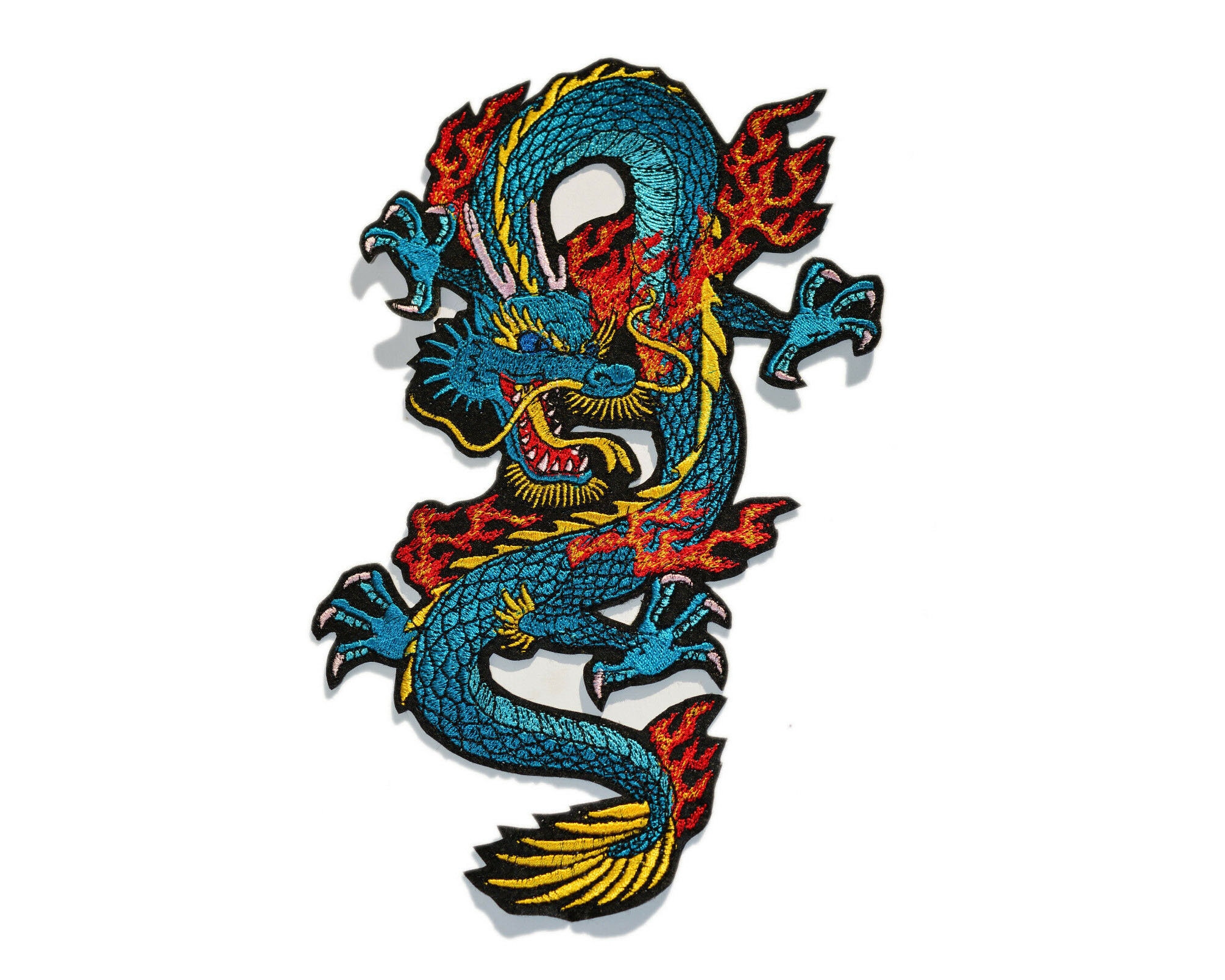 Big Embroidered Dragon Patch Dragon Patches Iron on Patch - Etsy UK