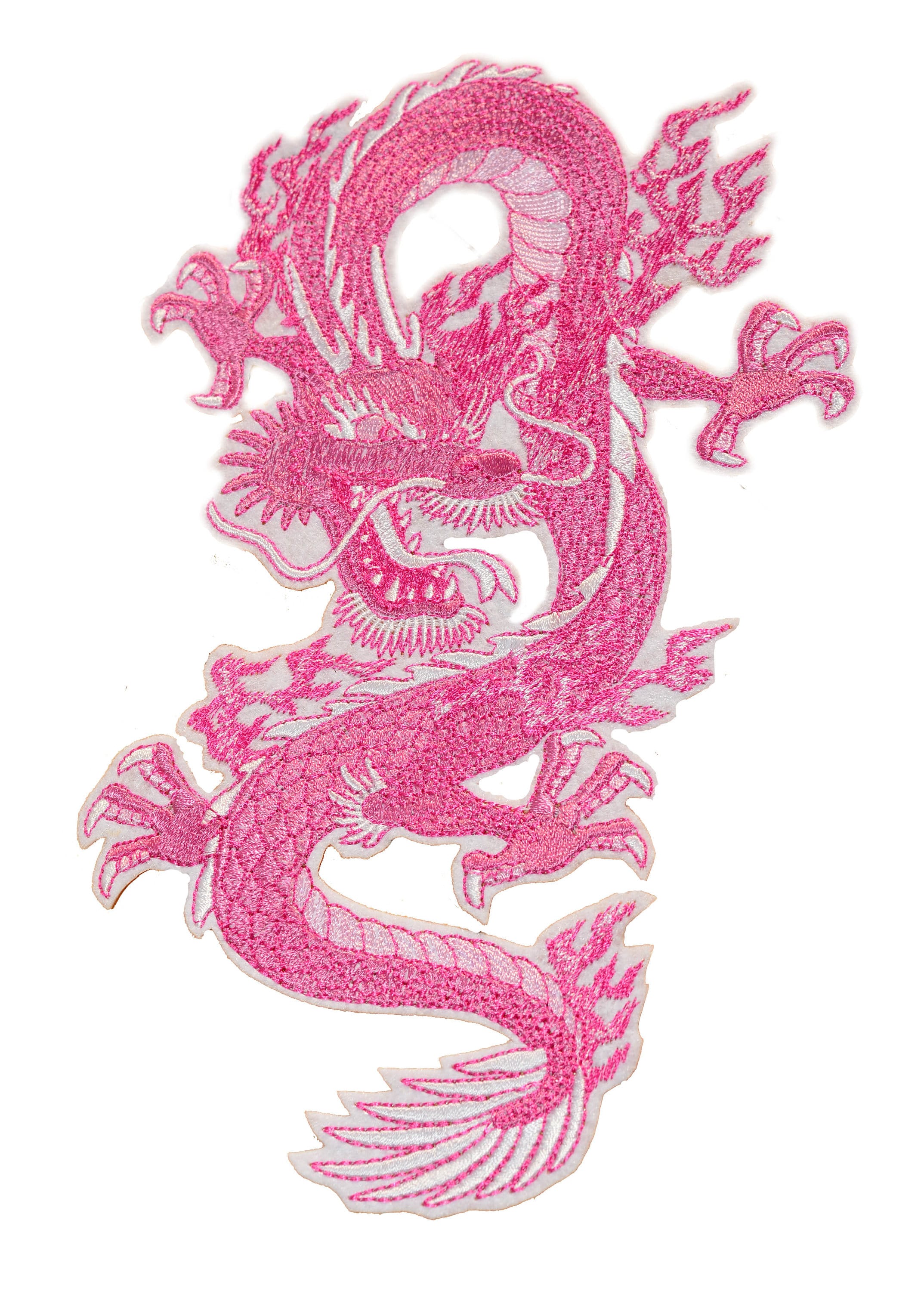 Big Embroidered Dragon Patch Dragon Patches Iron On Patch | Etsy