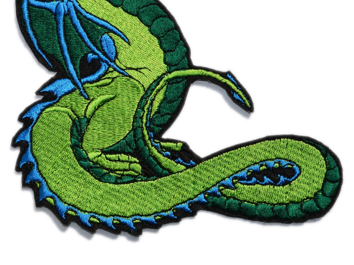 Big Embroidered Dragon Patches Dragon Patches Patch Iron on - Etsy