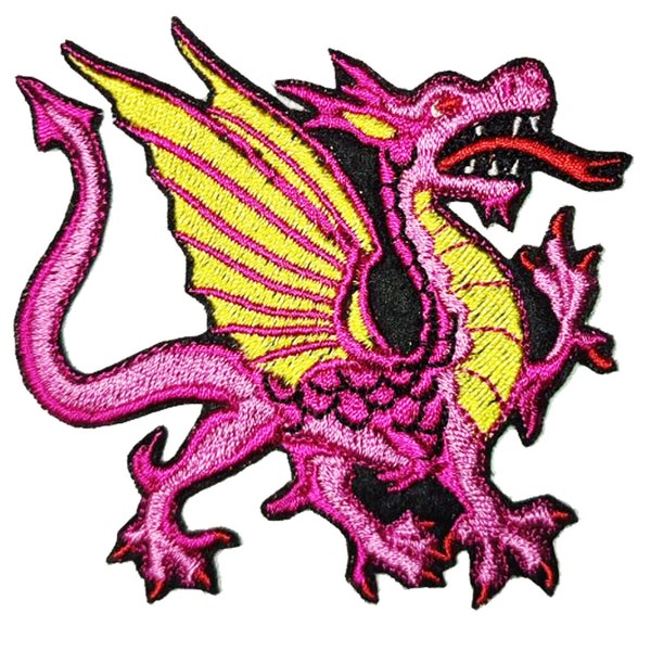 Embroidered Dragon - Etsy