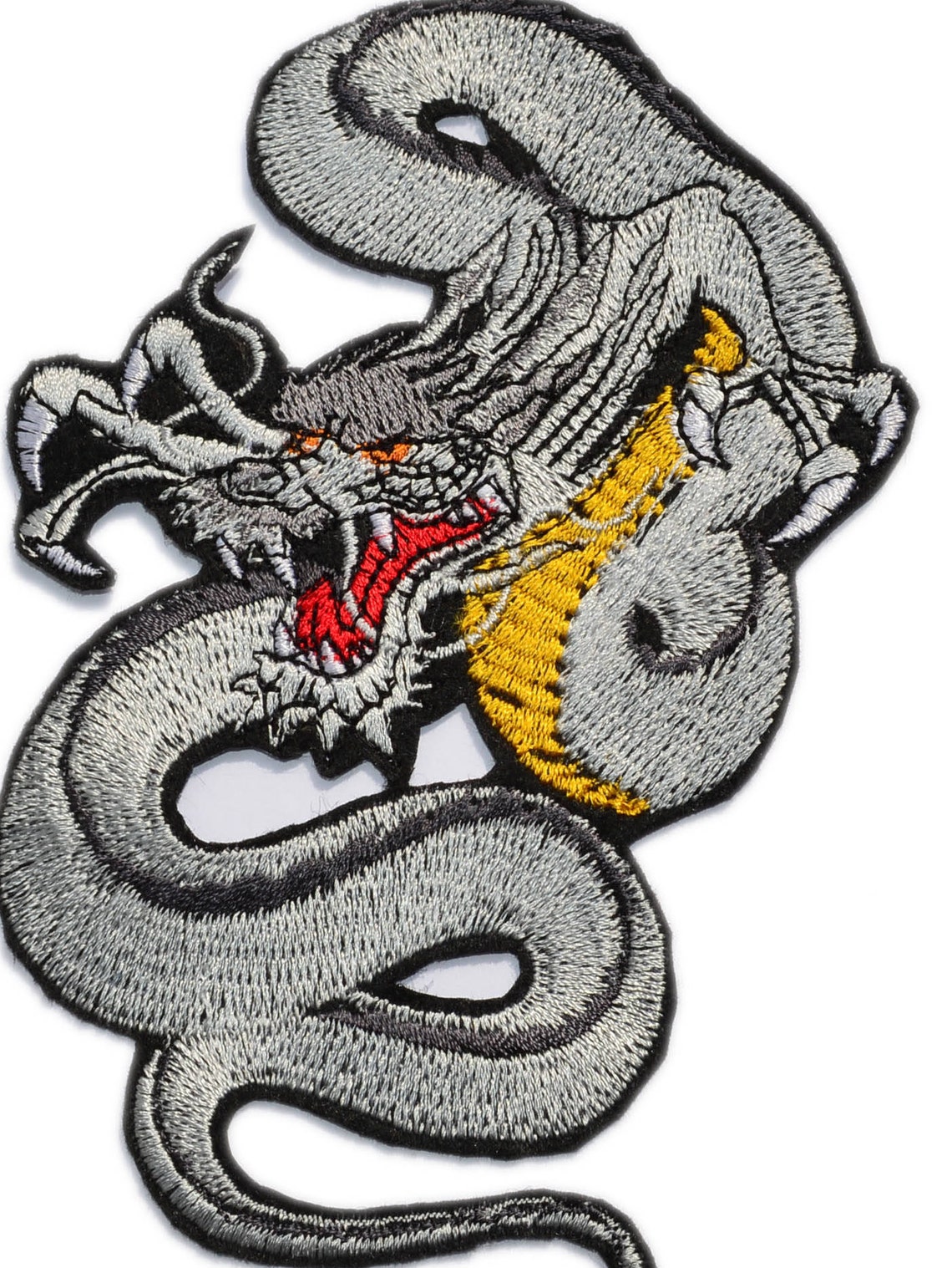 Embroidered Dragon Patch Dragon Patch Iron On Patch | Etsy