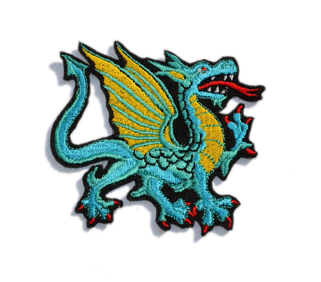 Embroidered Dragon Patch Dragon Patches Iron on Patch - Etsy