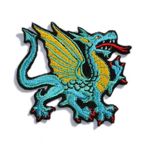 Embroidered Dragon Patch Dragon Patches Iron on Patch - Etsy
