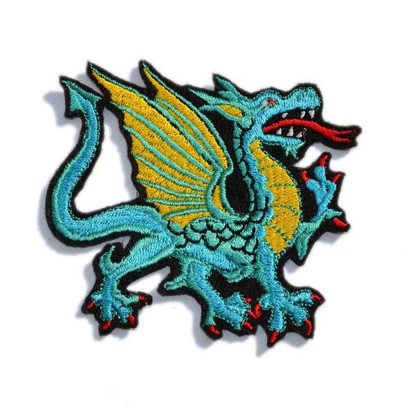 Embroidered Dragon - Etsy