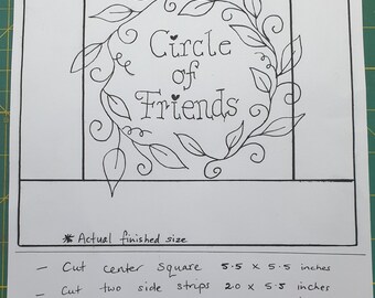 Circle of Friends Quilt Pattern - Etsy