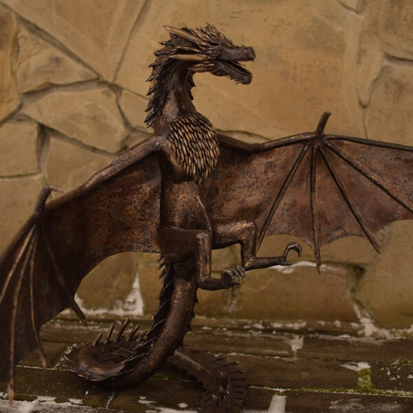 Metal Dragon - Etsy