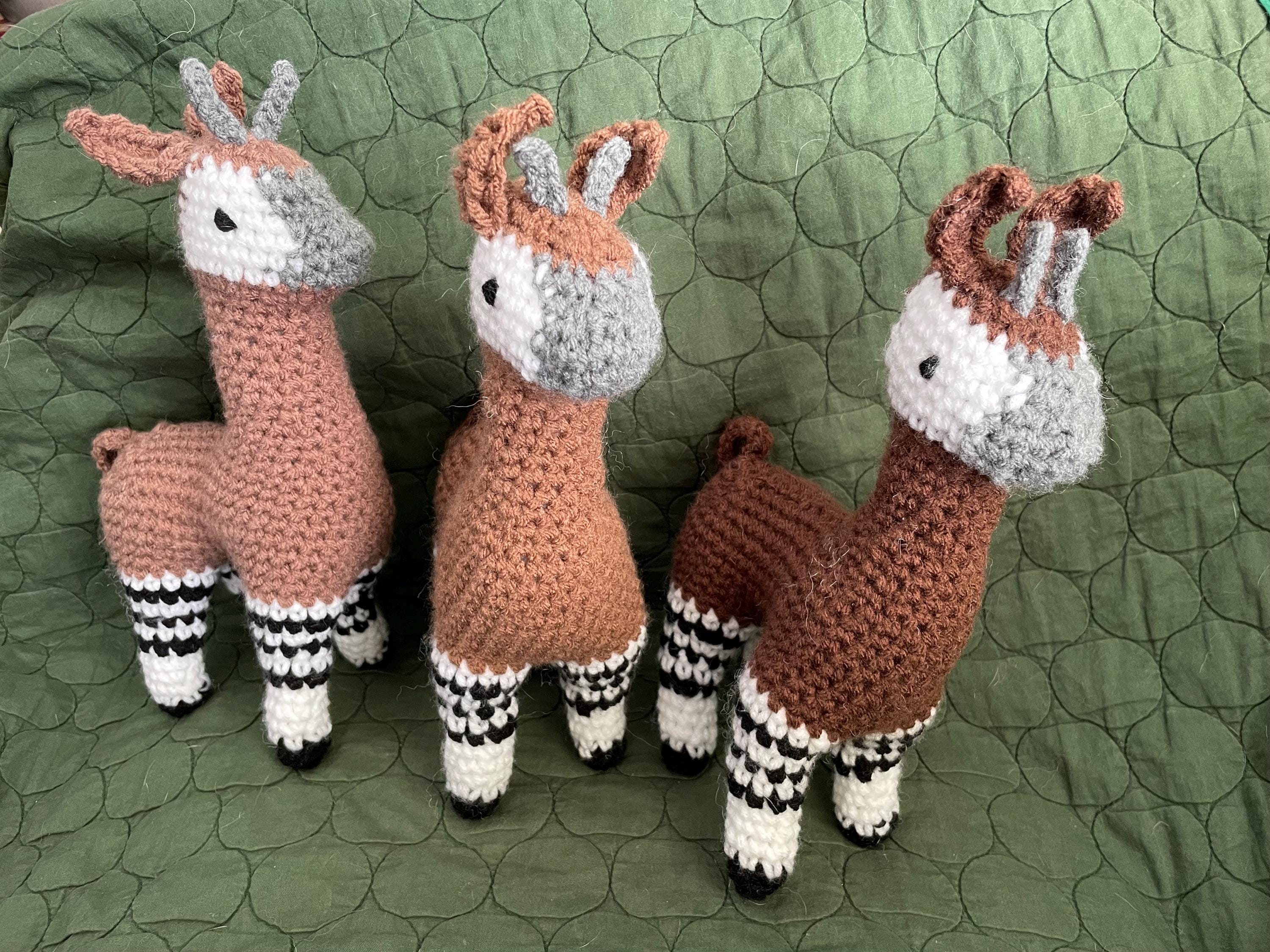 Okapi Crochet Toy - Etsy